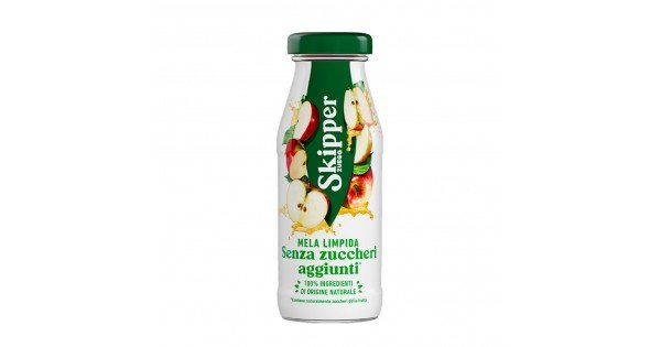 Skipper - Χυμός Μήλου χωρίς ζάχαρη, 200ml